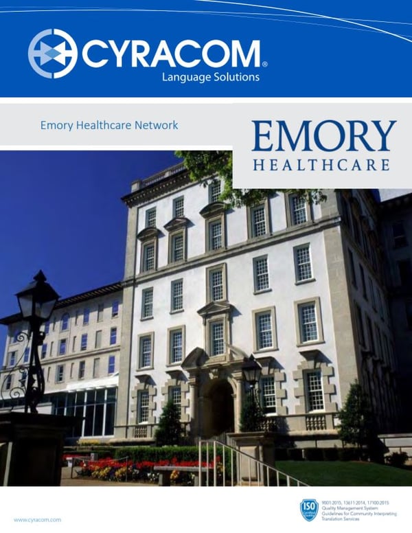 Emory Healthcare Network Case Study